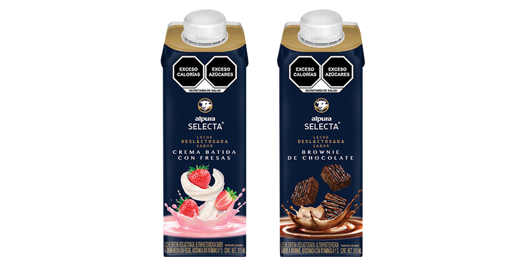 Selecta Saborizada Brownie y Crema batida con Fresas | Alpura®